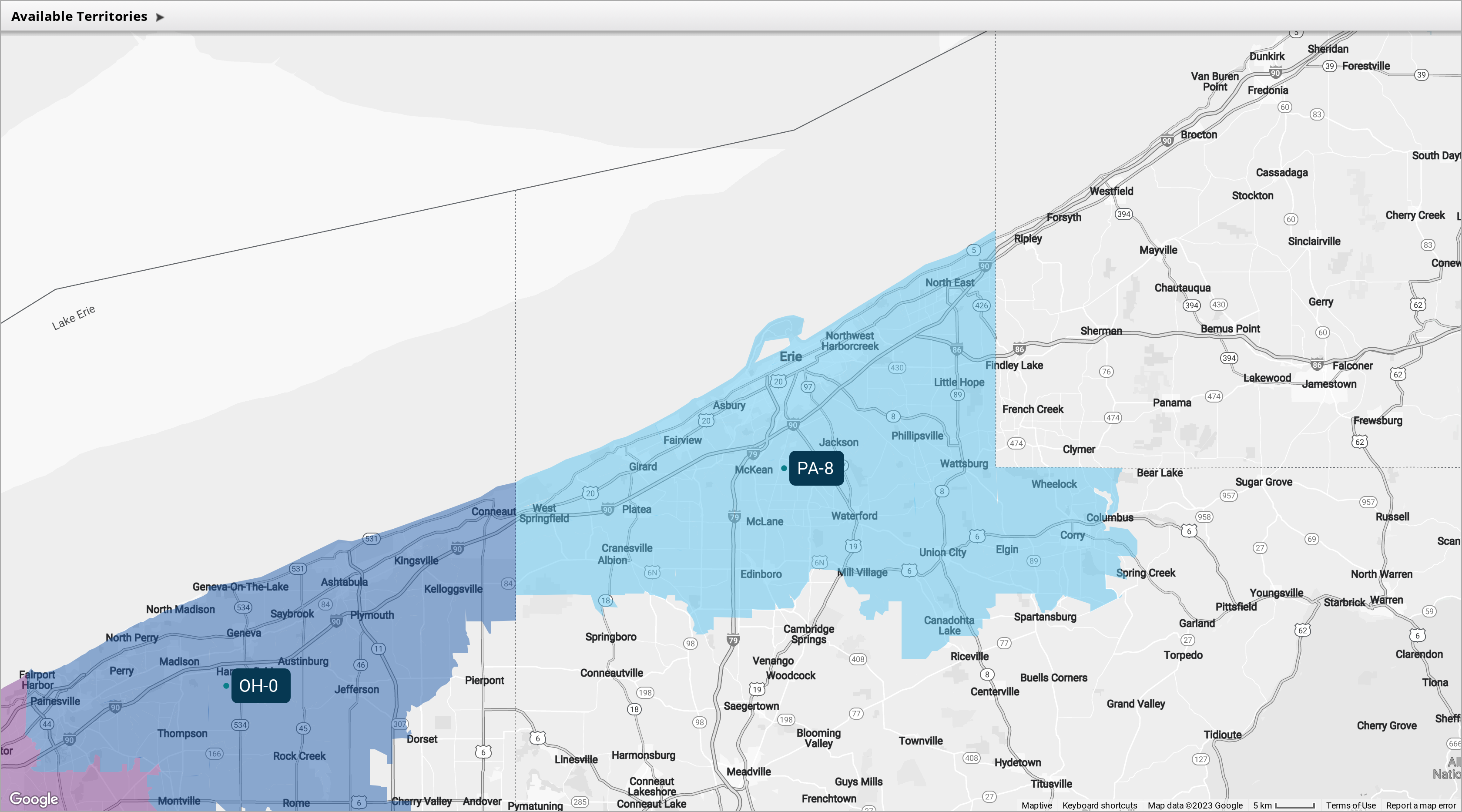 Zip Code Map Erie Pa - Map